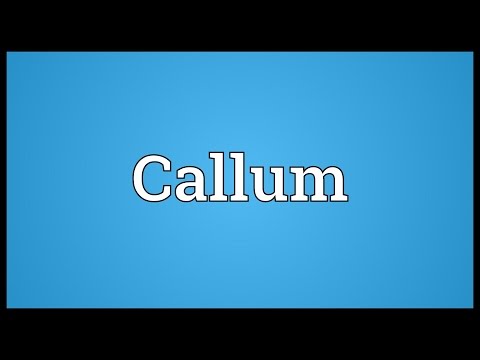 Callum Meaning