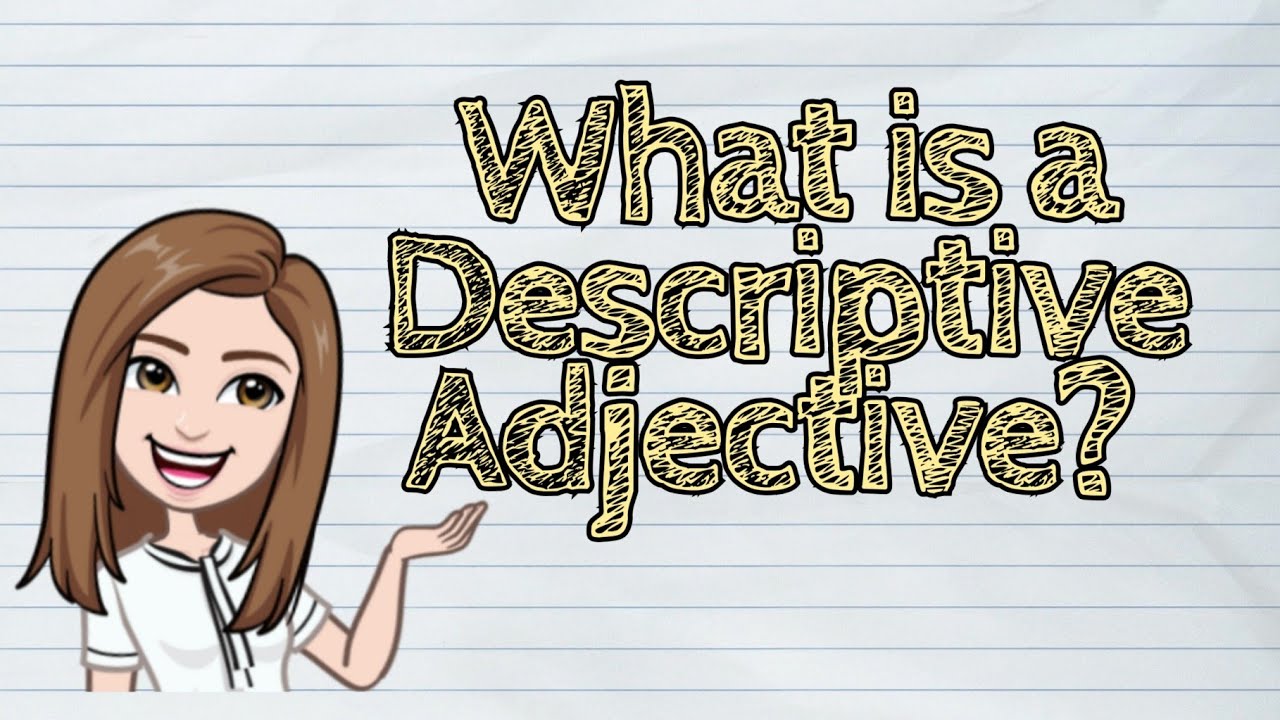 (ENGLISH) What is a Descriptive Adjective? | #iQuestionPH