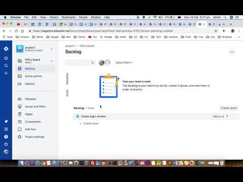 How to create and start a new sprint in Jira