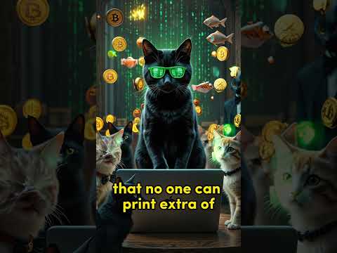 Bitcoin Explained by Cats! 🐱💻 (Fiat Money vs. Crypto) #shorts #cats