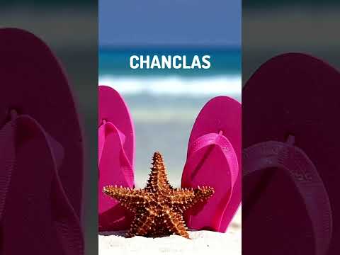 Learn Spanish vocabulary - En la playa 🏝️🇪🇸 #memories #learnspanish #vocabulary #summer #language