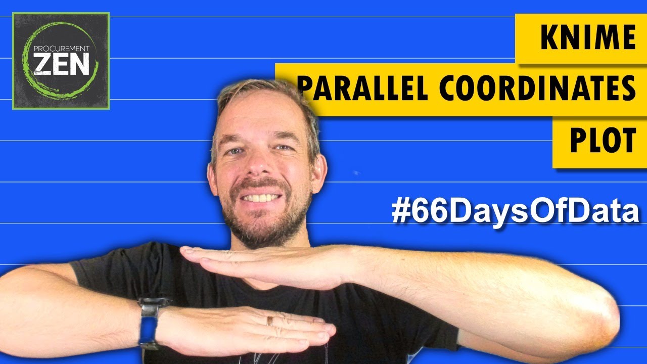 KNIME Parallel Coordinates Plot - Day 43 - 66 Days of Data