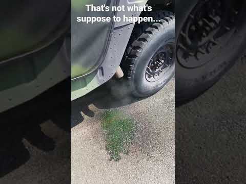 Shenanigans with a M1097 HMMWV at work.