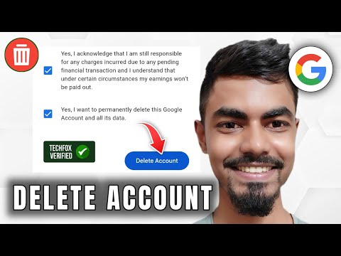 How to Permanently DELETE a GOOGLE Account - Complete Guide