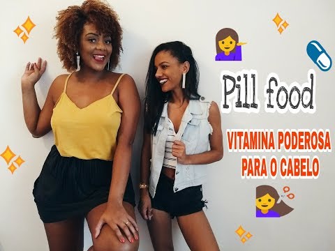 VITAMINA QUE AUXILIA O CRESCIMENTO CAPILAR ( PILL FOOD PODEROSÍSSIMO )