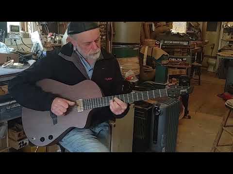 Veillette "Wolf" 2-Mag Concert Electric/Acoustic 2022 - Smoke | Reverb