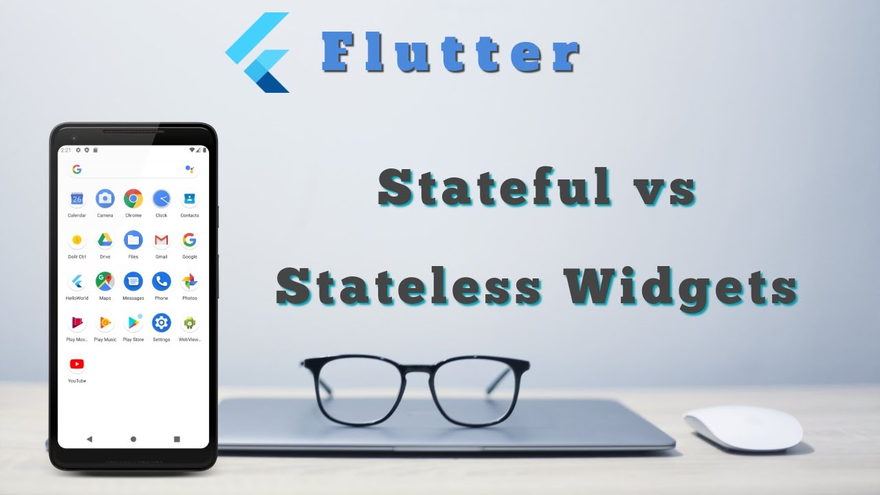 Flutter - Stateful vs Stateless Widgets with Code Example
