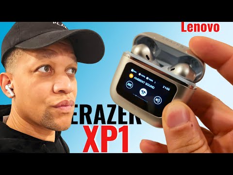 Lenovo ERAZER XP1 Bluetooth Earphones : LCD Touch Screen Wireless Headphones $20