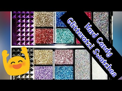 Hard Candy Glitteratzi Swatches