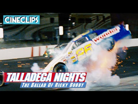 The Crash That Changed Ricky Bobby's Life | Talladega Nights | CineStream