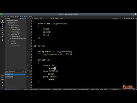 Learn C 20 2a New Features Using Enum | packtpub com - Mind Luster