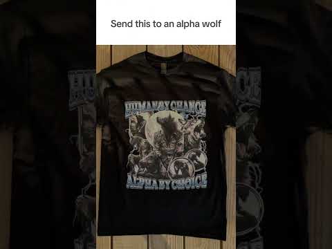 just like me fr shirt link in bio #relatable #alpha #wolf #meme #clothing