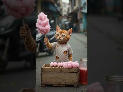 Poor Cat no money buy school uniform, his classmates laughed at him #shorts #cat #pets #kitten