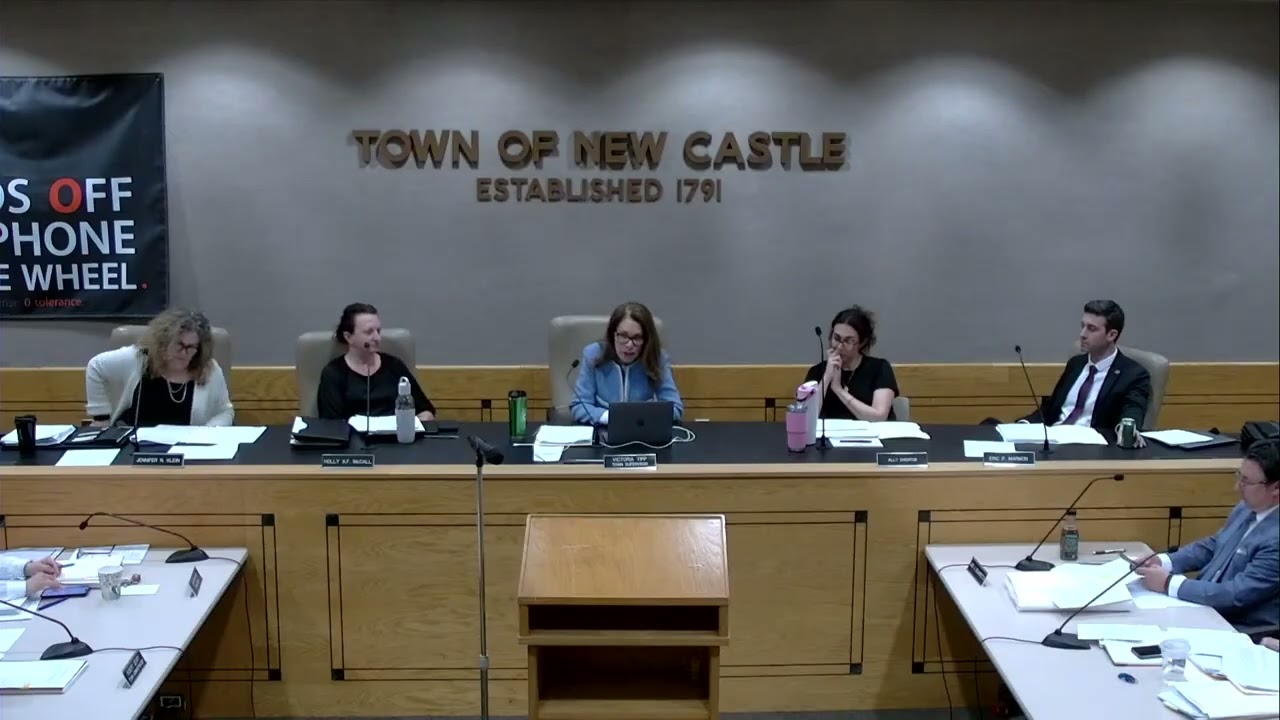 Town Board of New Castle Work Session & Meeting 5/12/26