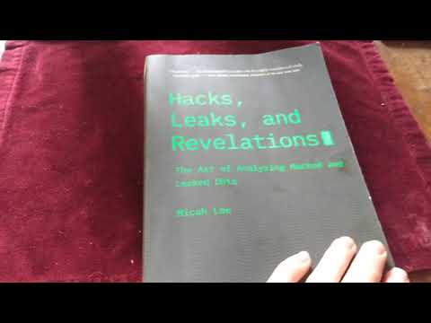 "Hacks, Leaks, and Revelations" by Micah Lee - Book Review #8
