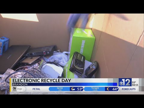 Electronic Recycle Day held in Brandon