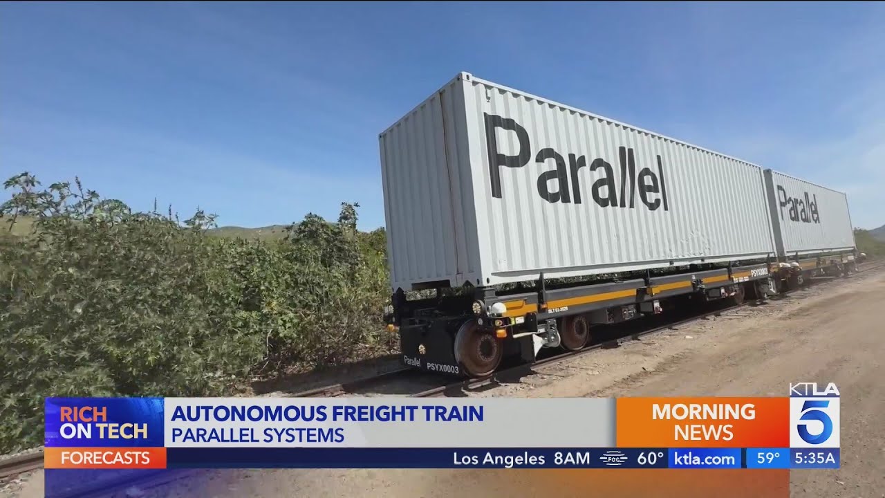 This train drives itself - Rich On Tech