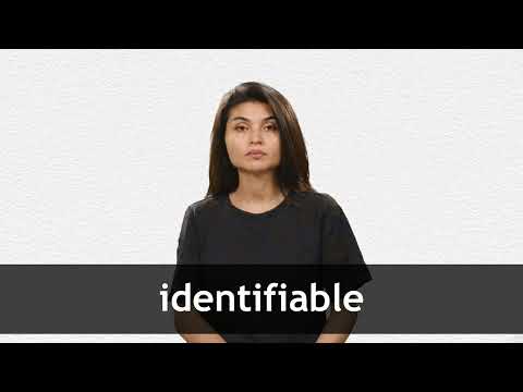 IDENTIFIABLE definition and meaning | Collins English Dictionary