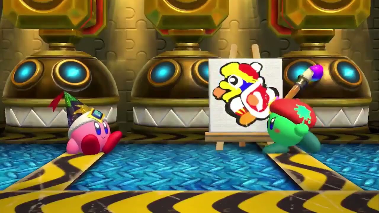 Kirby Twitter Shorts - Kirby 64 Training Room Easter Egg
