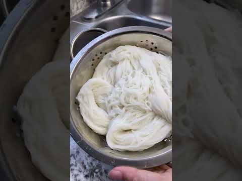 How to cook rice vermicelli noodle #vermicelli #foodtutorial #cooking #noodles