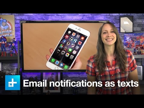 How to recieve email notifications as text messages