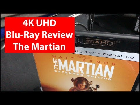 4K UHD Blu Ray Review | The Martian