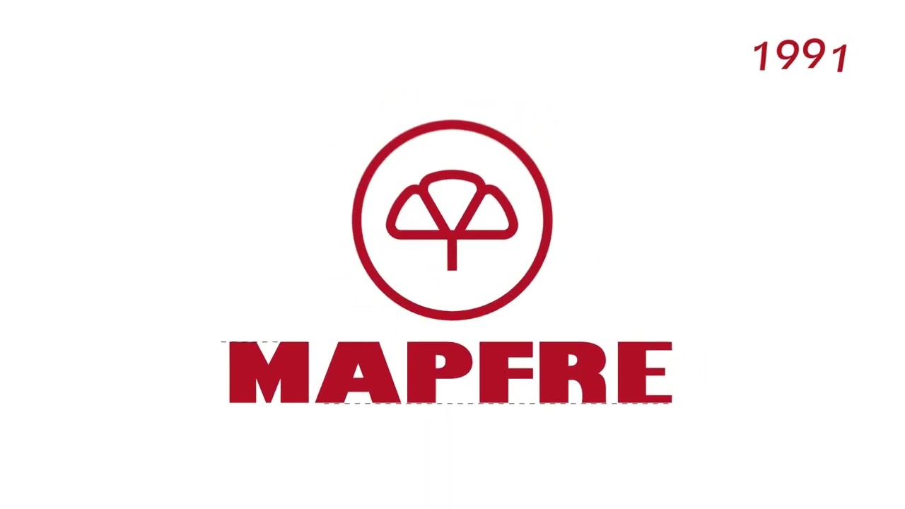 Evolución del logo Mapfre