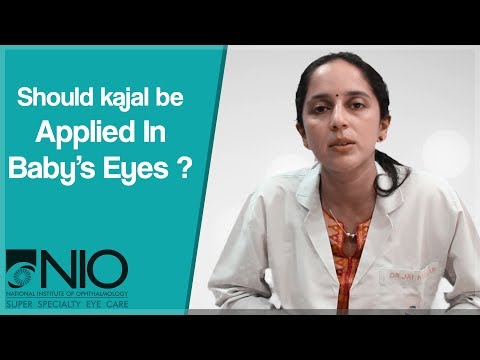 Should kajal be applied in baby's eyes ?