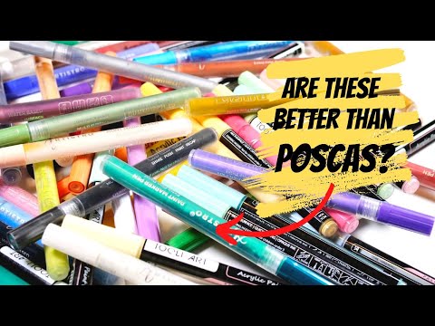 Inexpensive Paint Marker Comparison | Choosing the Best Cheap Acrylic Paint Marker