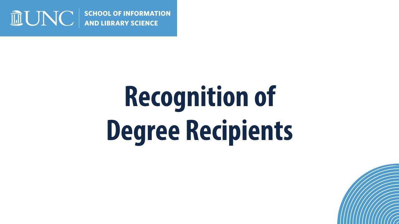 SILS Virtual Commencement (Livestream Recording)