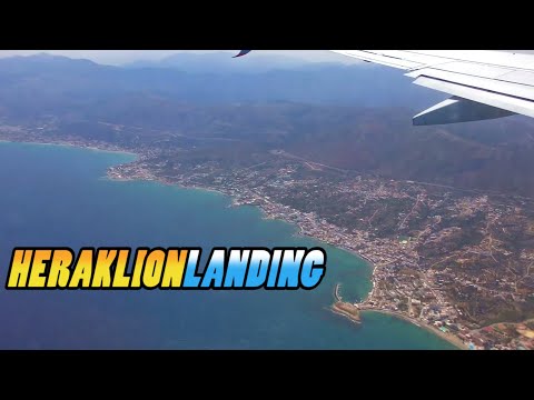 Heraklion Landing - Crete (4k)