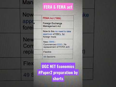 FERA and FEMA act
