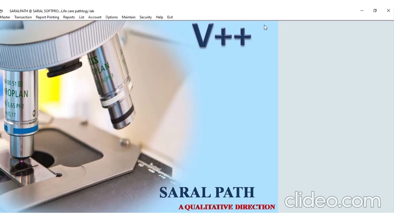 Saral-Path Software Demo Version V+