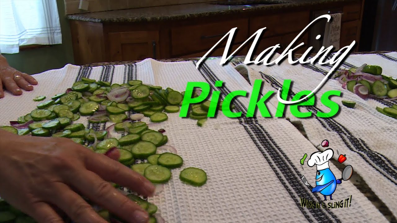 Refrigerator Bread and Butter Spicy Pickles