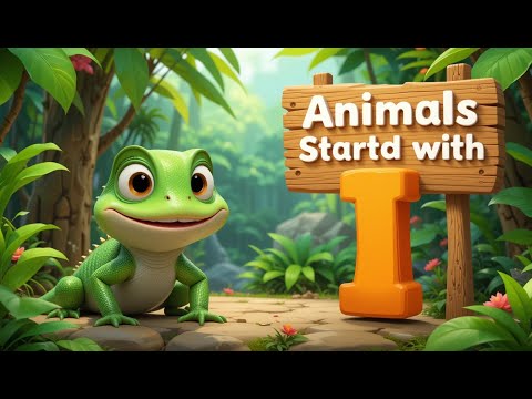 Animals That Start With I | Amazing Animals That Start With I | ABC Animal Fun for Kids”