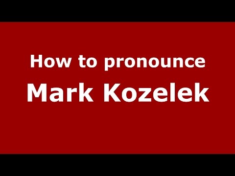How to pronounce Mark Kozelek (American English/US) - PronounceNames.com