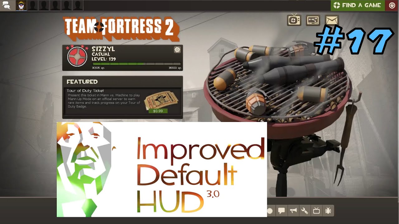How's The HUD? (TF2) #17: Improved Default HUD
