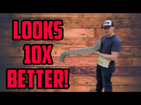 How To Do B Style Downspouts! +Bonus Tips