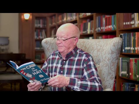 Ken Curtis reads "The Cat in the Hat"