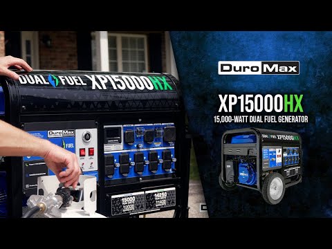 DuroMax XP15000HX Dual Fuel Generator | Ultimate Whole Home Backup Power Solution!