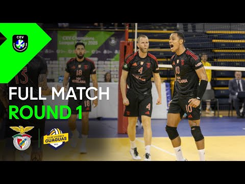 Full Match | Sport LISBOA e Benfica vs. Guaguas LAS PALMAS | CEV Champions League Volley 2025
