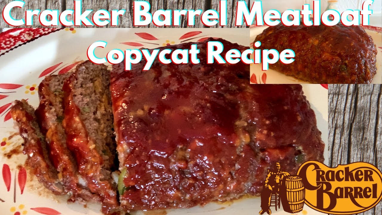 Cracker Barrel Meatloaf Copycat Recipe!! Tips about what I would do differently!! A collaboration