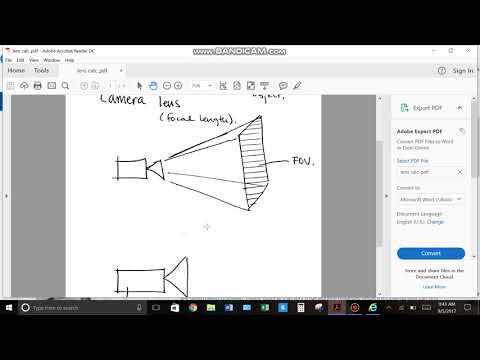 Calculating Lens Size