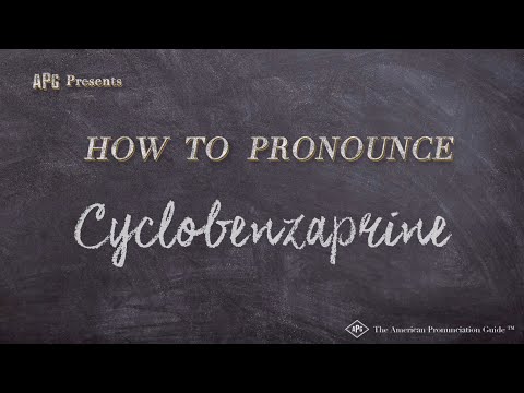 How to Pronounce Cyclobenzaprine (Real Life Examples!)