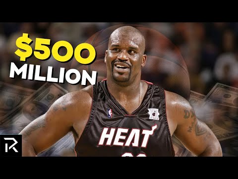 How Shaquille O'Neal Built a $500M Fortune Beyond Basketball