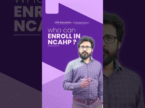 Who can enroll in the NCAHP? #psychology #psychologist #upseducation #ncahp