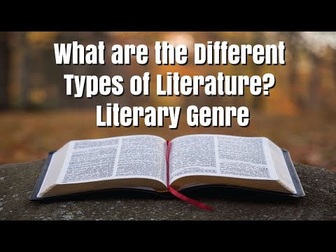 What are the Different Types of Literature? | Literary Genre