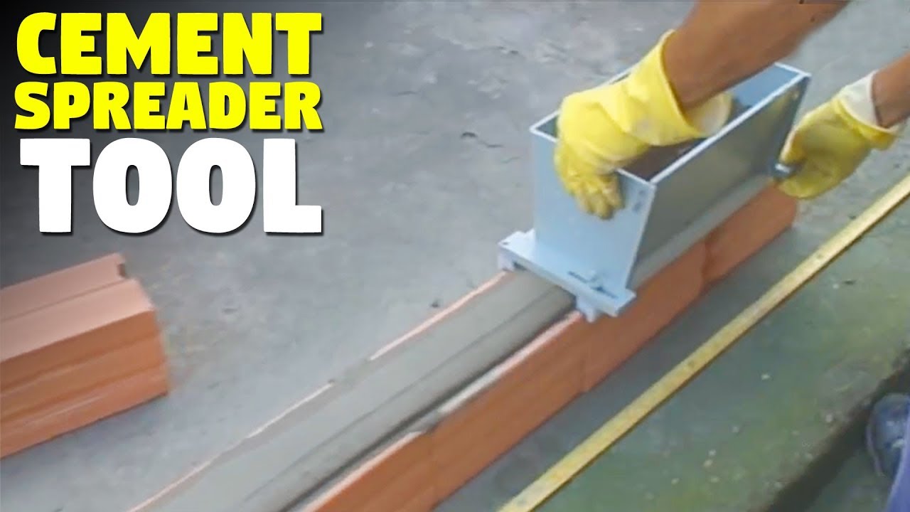 Simple Cement Spreader Hand Tool | Argafast's Mortar setter