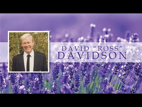 Funeral Service for the Late David Ross Davidson