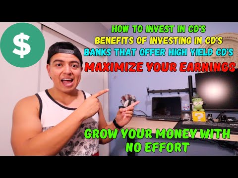 How To Invest In CD's (Certificate of Deposit) To Grow Your Money With No Effort *EXPLAINED*